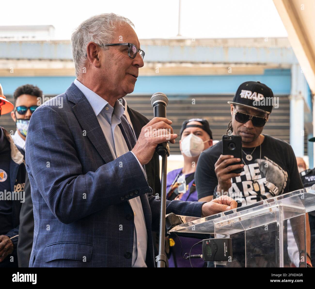New York, NY - May 20, 2021: CEO of L plus M Development Partners Inc ...