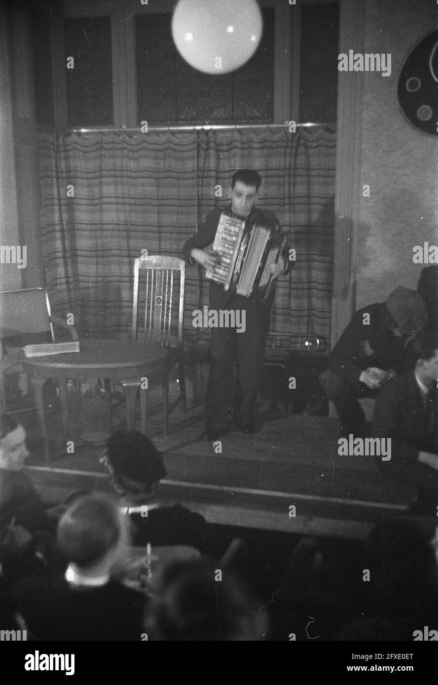 Student party, February 25, 1946, Student parties, The Netherlands ...