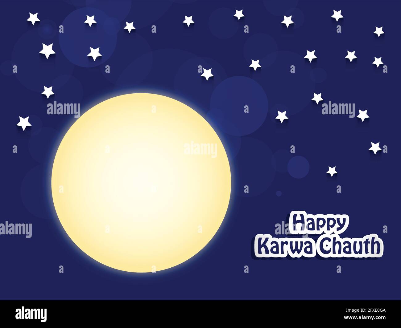 Karva Chauth background Stock Vector Image & Art - Alamy