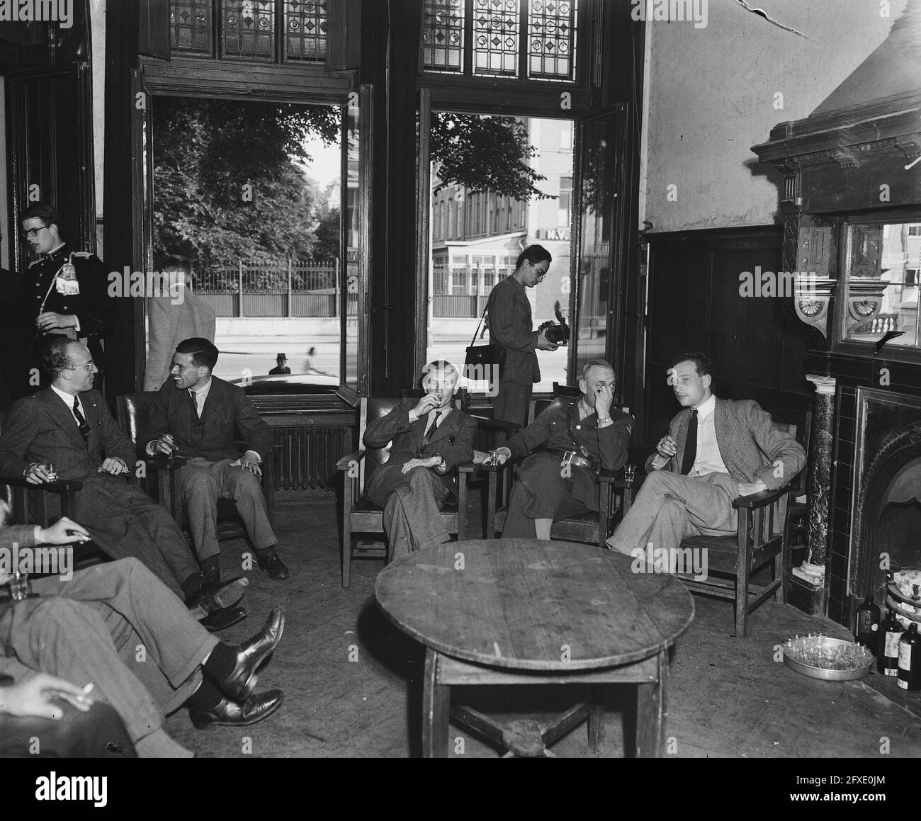 Student party, 30 May 1947, Student parties, The Netherlands, 20th ...
