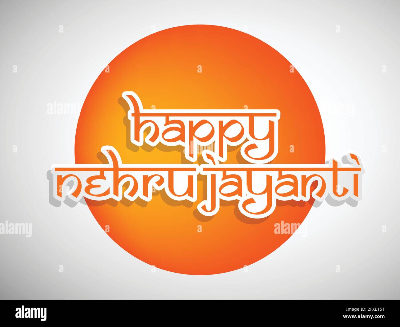 Jawaharlal Nehru Jayanti Stock Vector Image & Art - Alamy