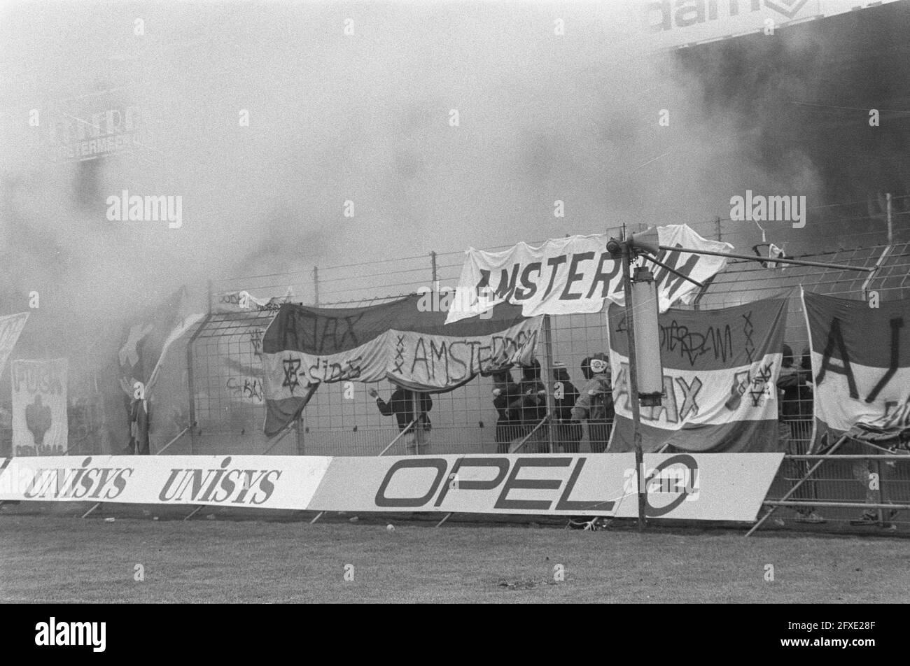 Supporters riots Black and White Stock Photos & Images - Alamy