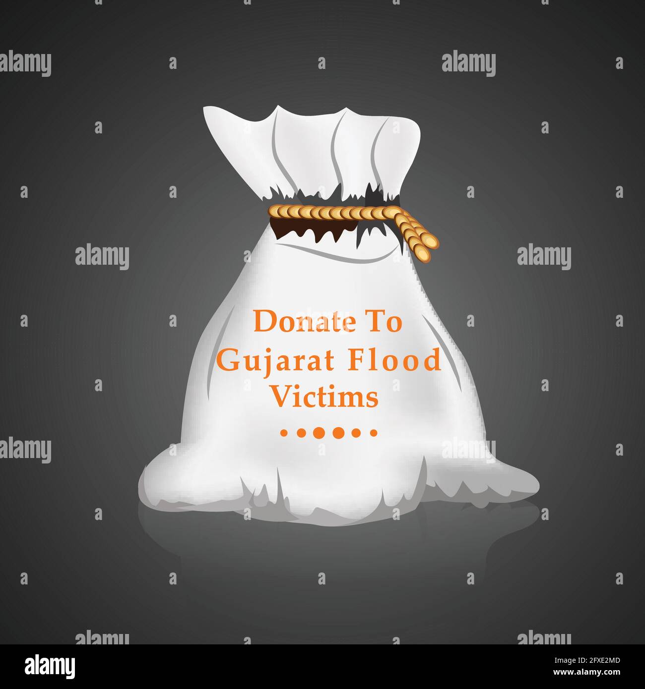 Gujarat Flood Calamity Stock Vector Image & Art - Alamy