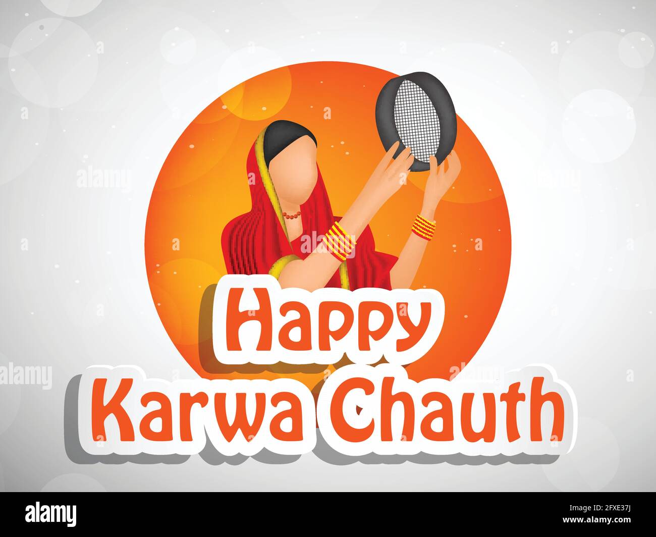 Karva Chauth background Stock Vector Image & Art - Alamy