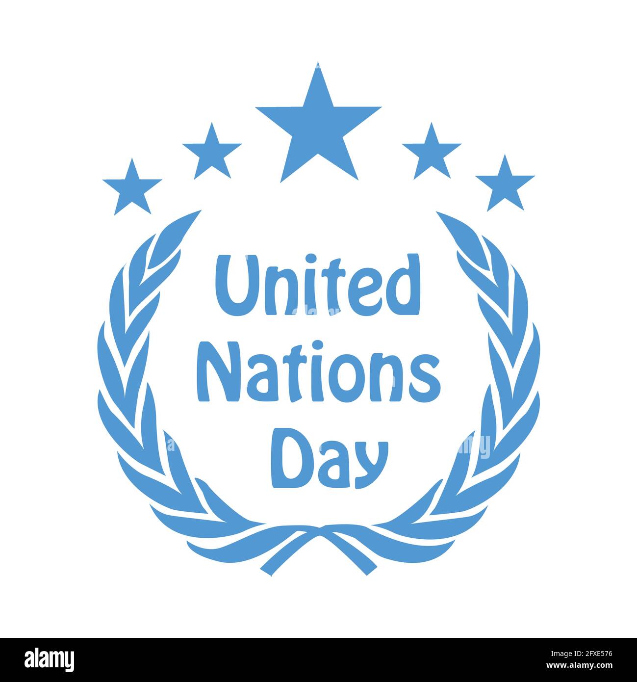 United Nations Day Stock Vector Image & Art - Alamy