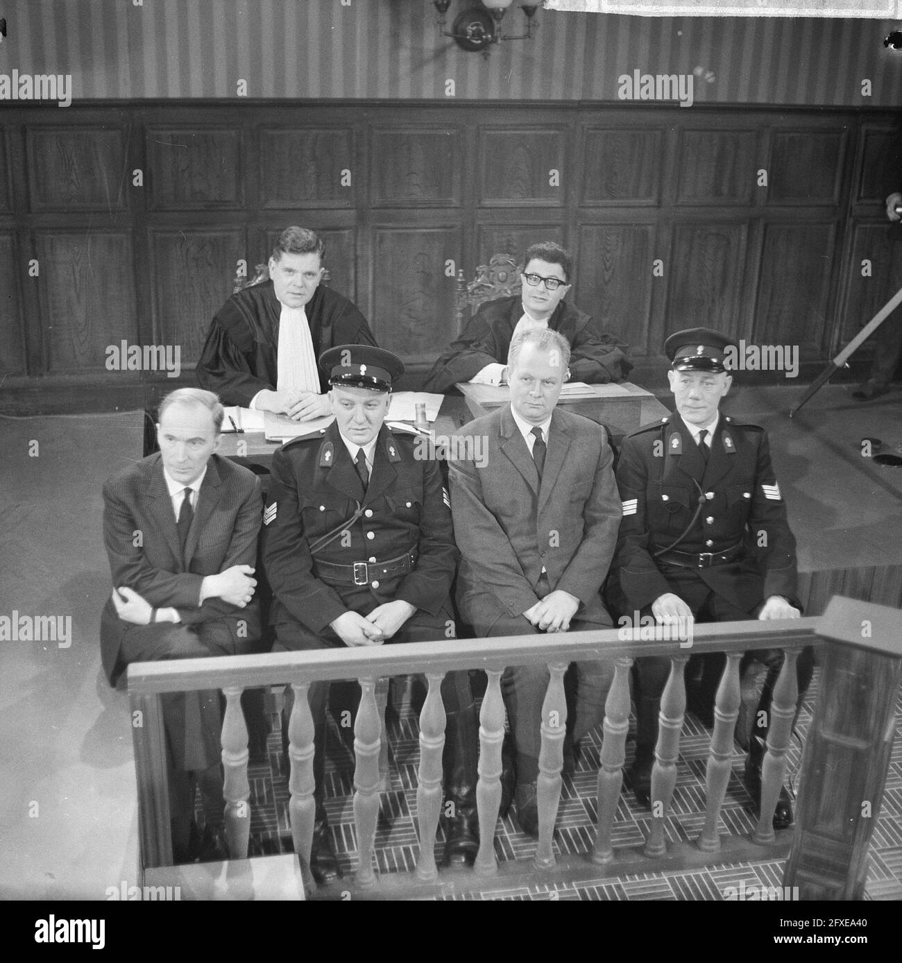 Television court overview suspect bench hi-res stock photography and ...