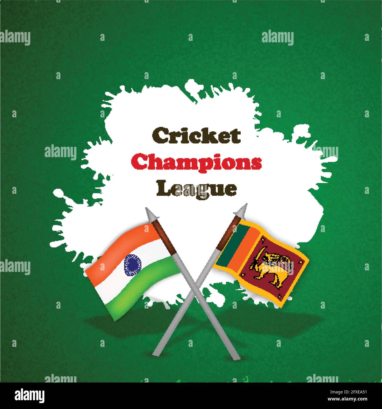 Cricket Sport Background Stock Vector Image & Art - Alamy