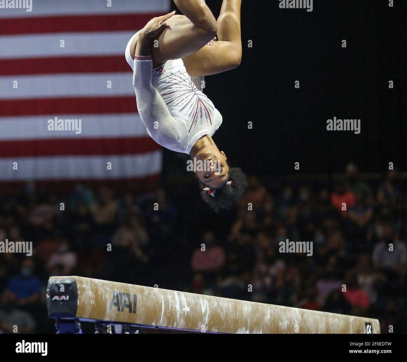 May 22, 2021: during the 2021 GK U.S. Classic at the Indiana Convention ...