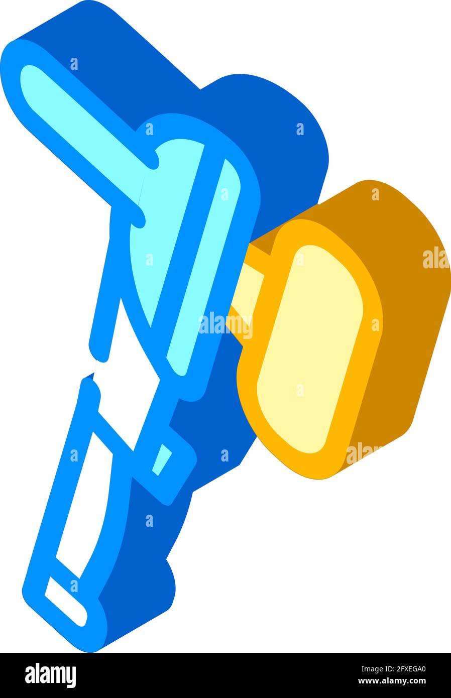 electronic instrument for car polishing isometric icon vector ...