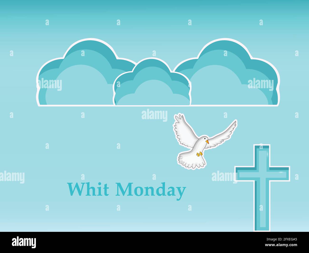 Pentecost monday Stock Vector Images - Alamy