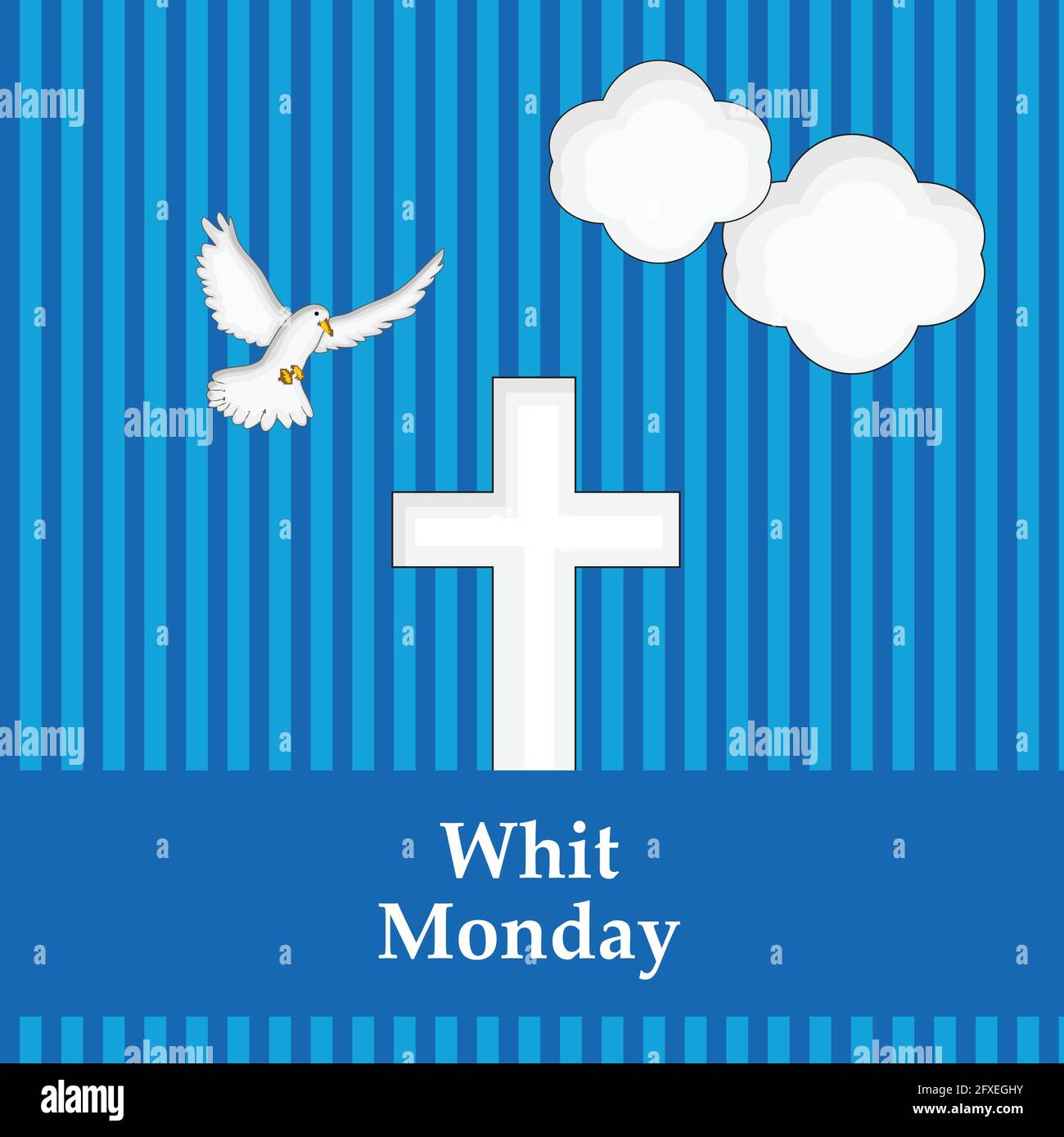 Whit Monday Background Stock Vector Image & Art - Alamy