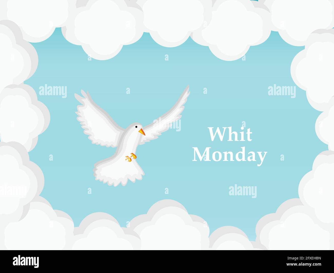 Whit Monday Background Stock Vector Image & Art - Alamy