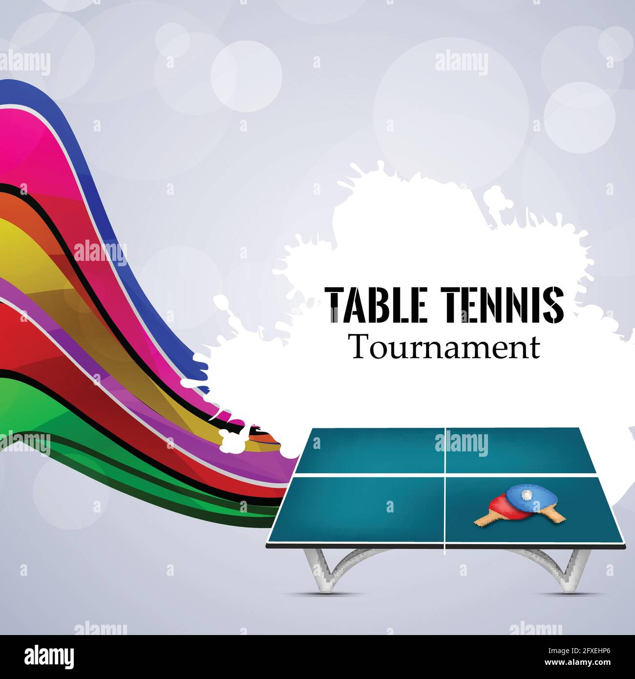 table tennis sport Stock Vector Image & Art - Alamy