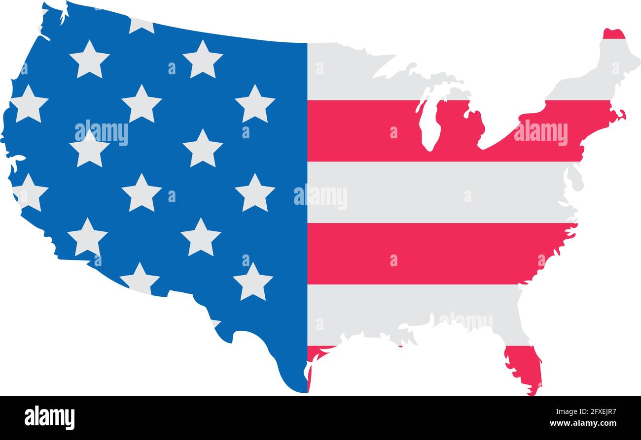 usa map design Stock Vector Image & Art - Alamy