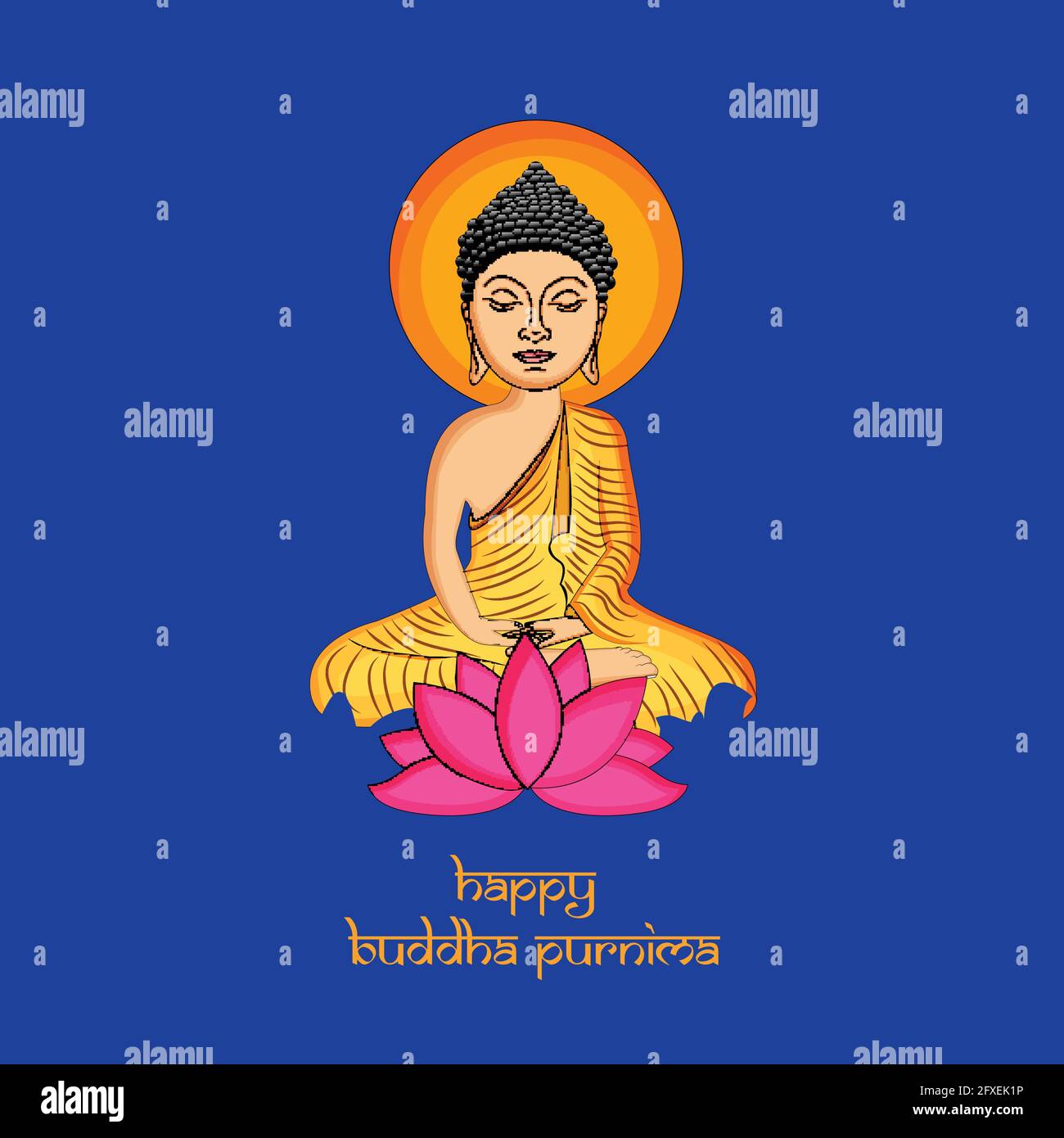 Buddha Purnima background Stock Vector Image & Art - Alamy