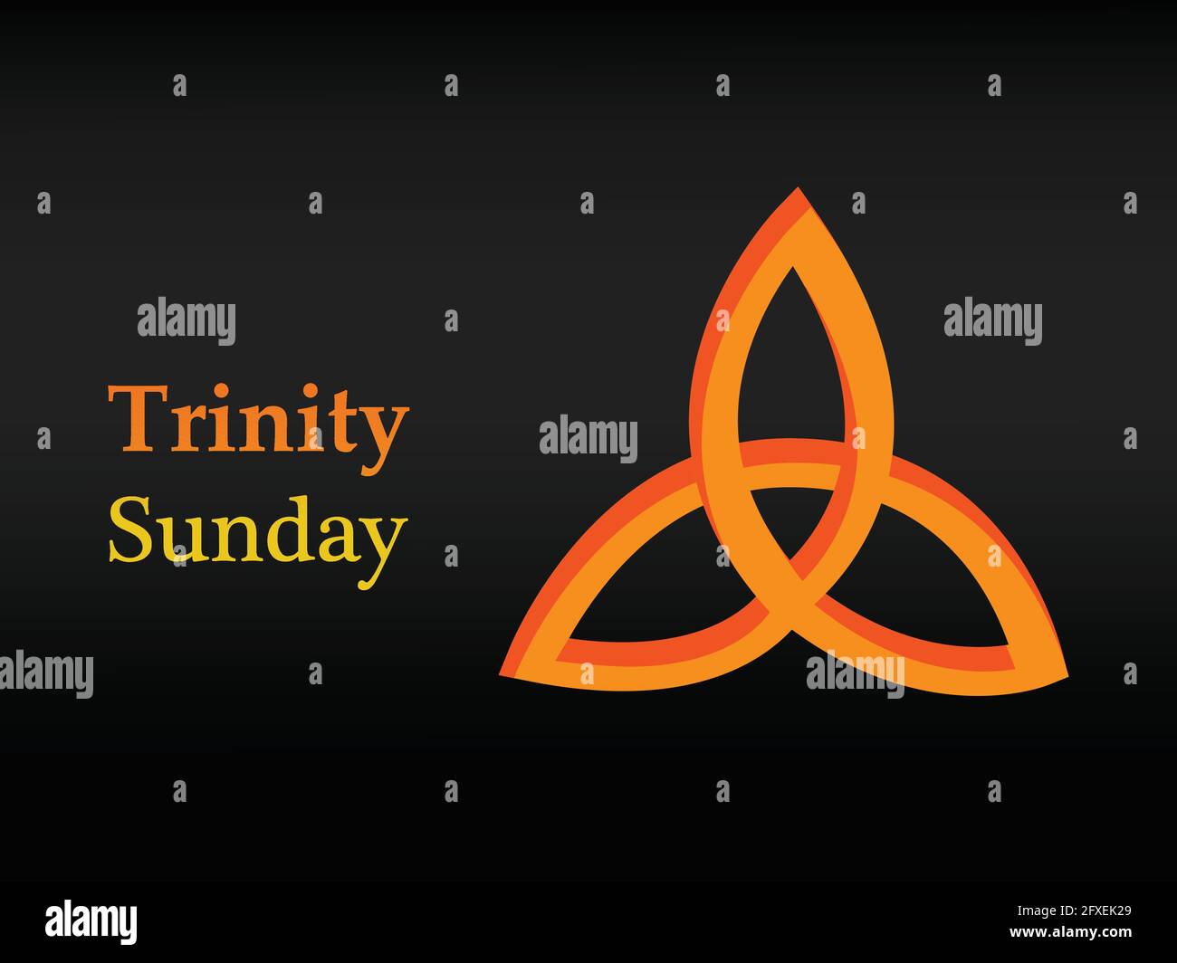 Trinity Sunday Background Stock Vector Image & Art - Alamy
