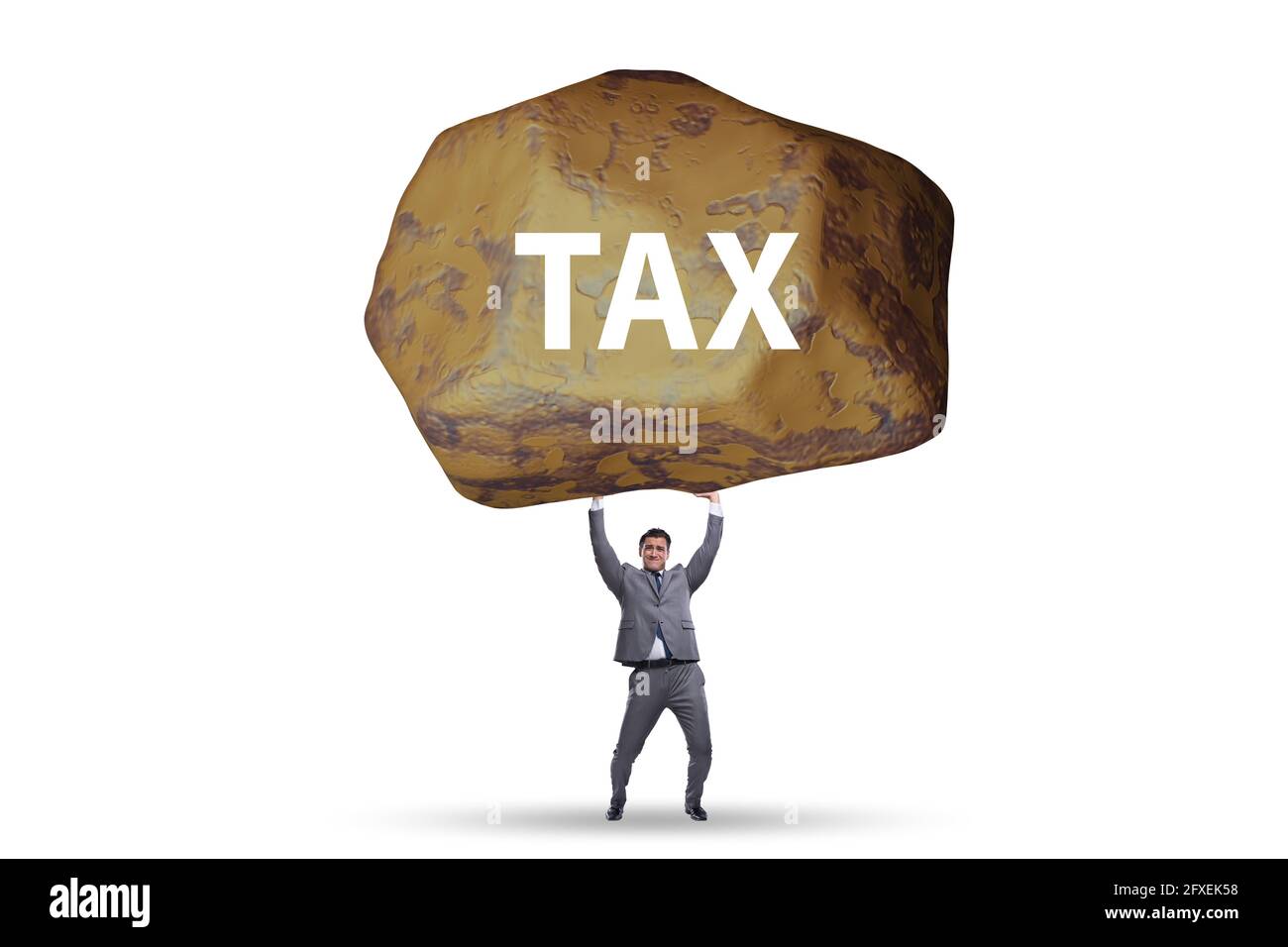 Financial planning stress Cut Out Stock Images & Pictures - Alamy