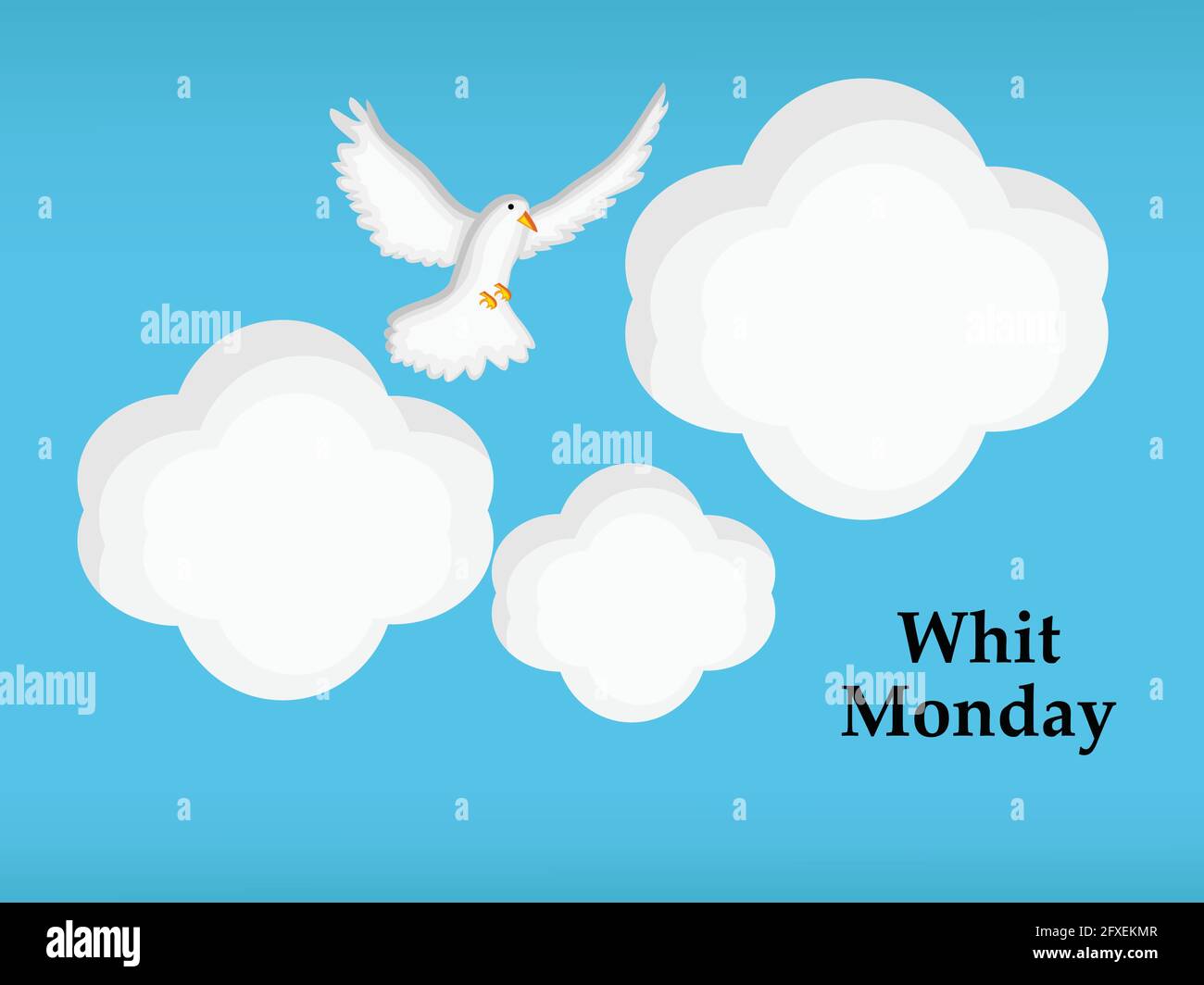 Whit Monday Background Stock Vector Image & Art - Alamy