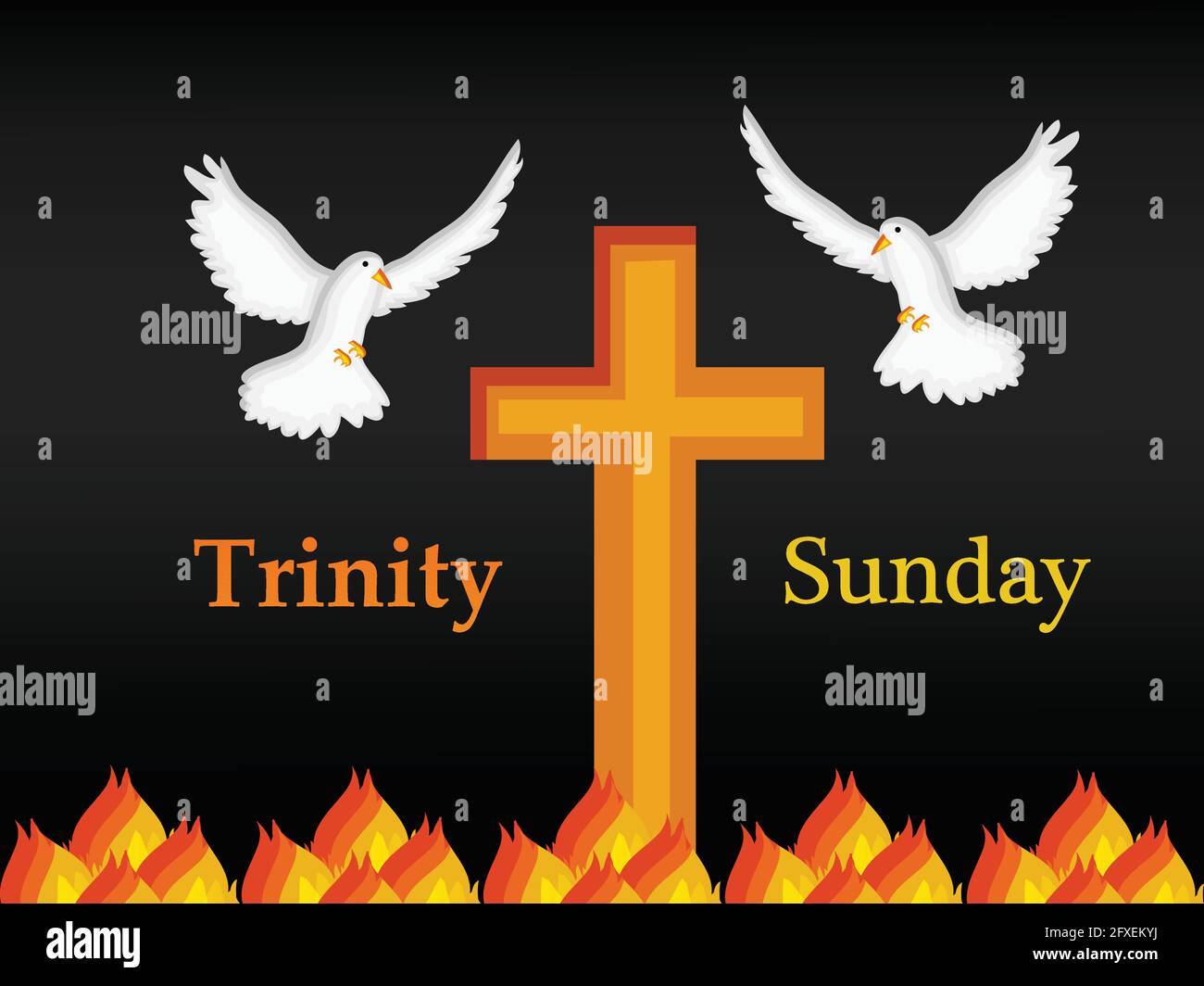 Trinity Sunday Background Stock Vector Image & Art - Alamy