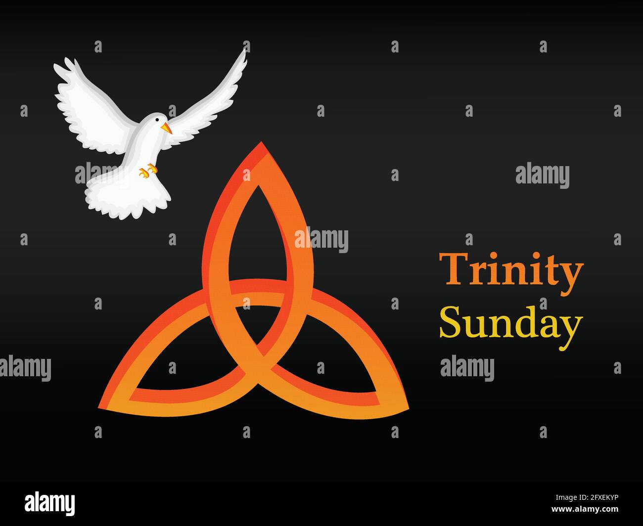 Trinity Sunday Background Stock Vector Image & Art - Alamy