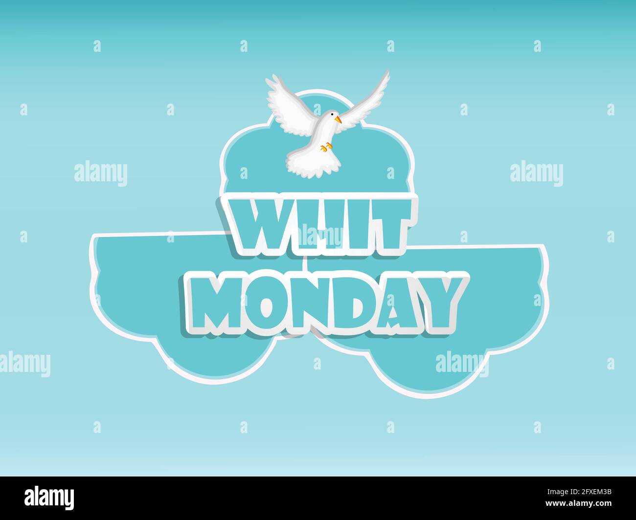 Whit Monday Background Stock Vector Image & Art - Alamy