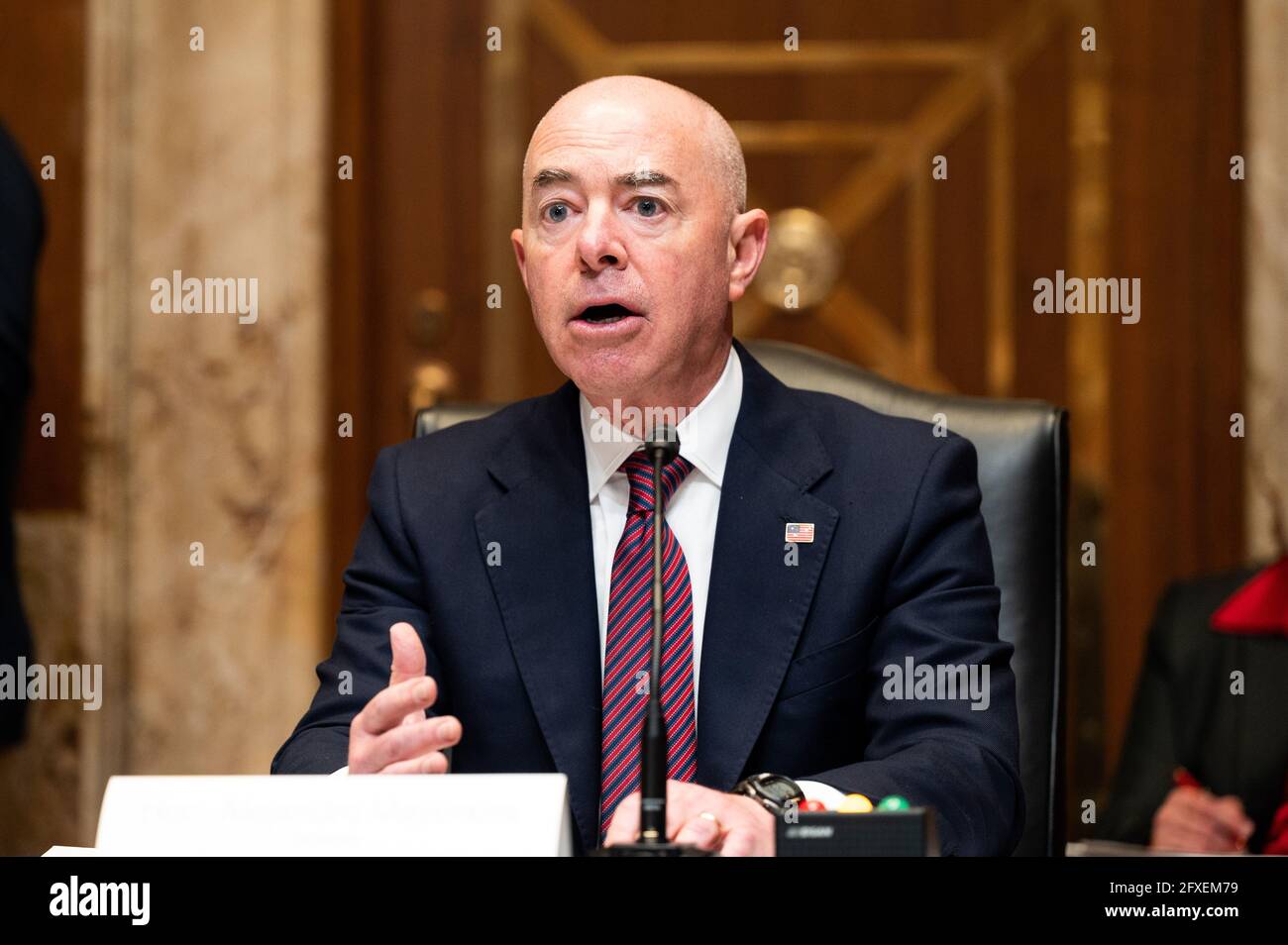Washington, United States. 26th May, 2021. U.S. Secretary of Homeland ...