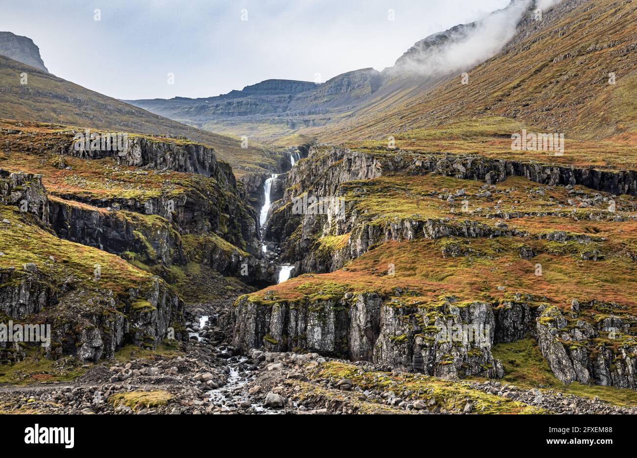 Majestic stone cascade hi-res stock photography and images - Alamy