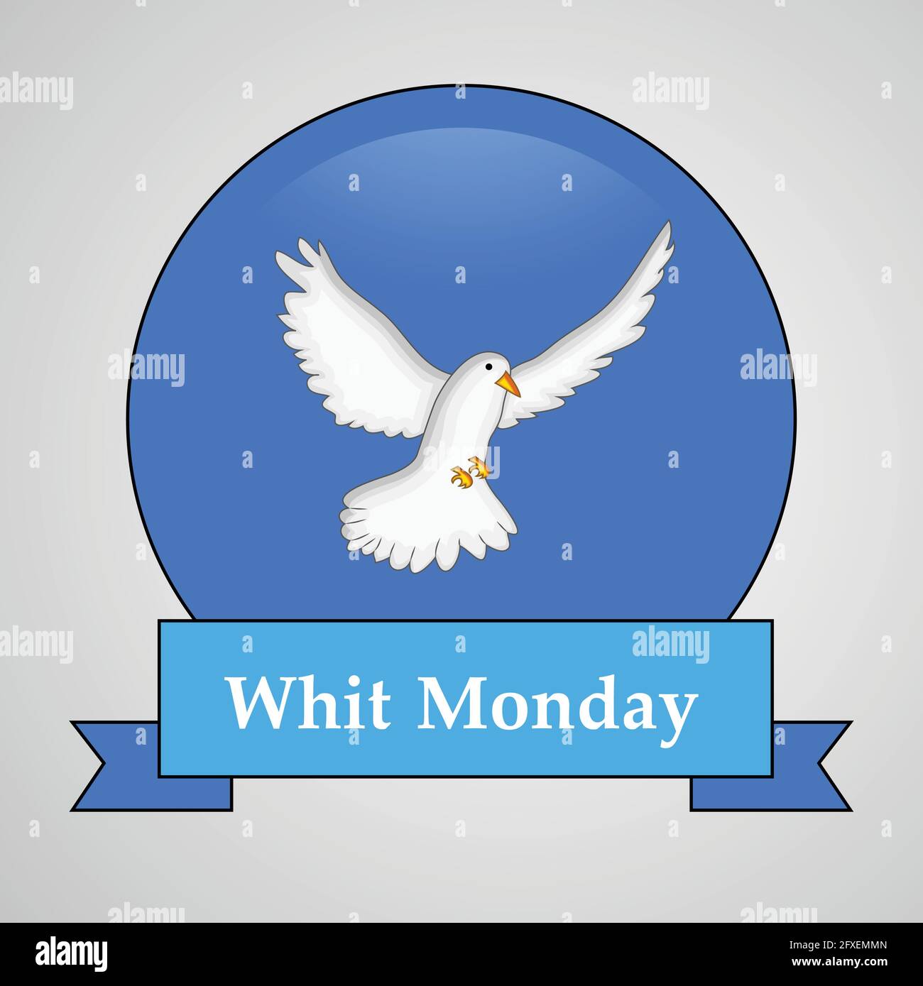 Whit Monday Background Stock Vector Image & Art - Alamy