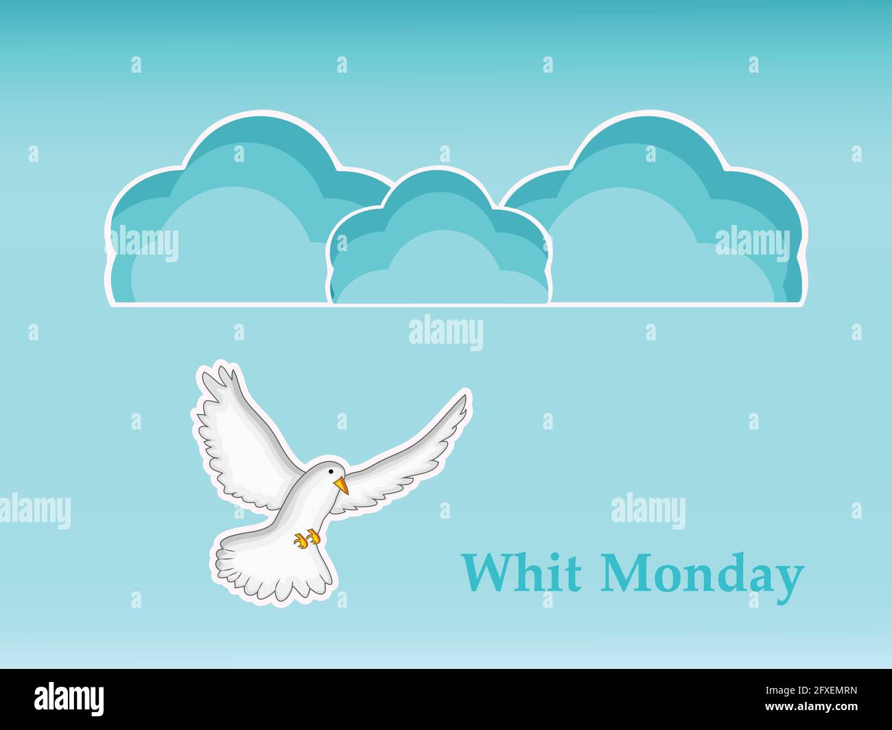 Pentecost monday Stock Vector Images - Alamy