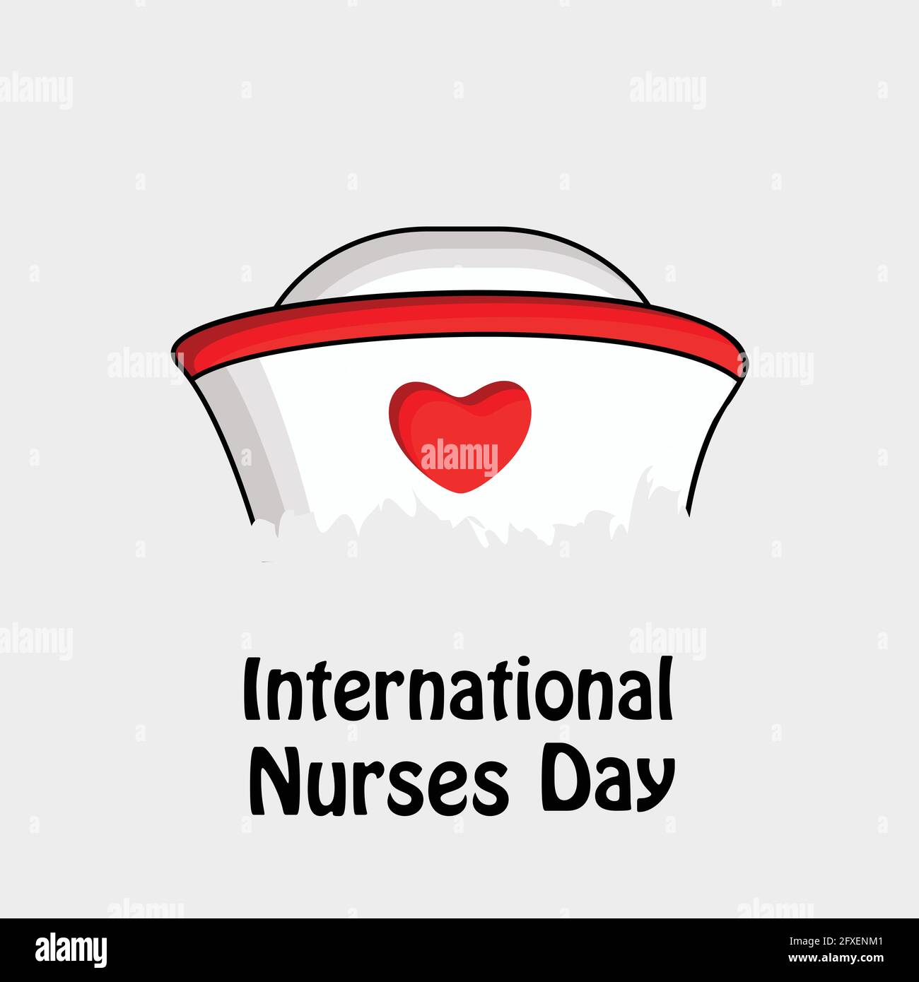 Nurses day wallpaper illustration hi-res stock photography and images ...