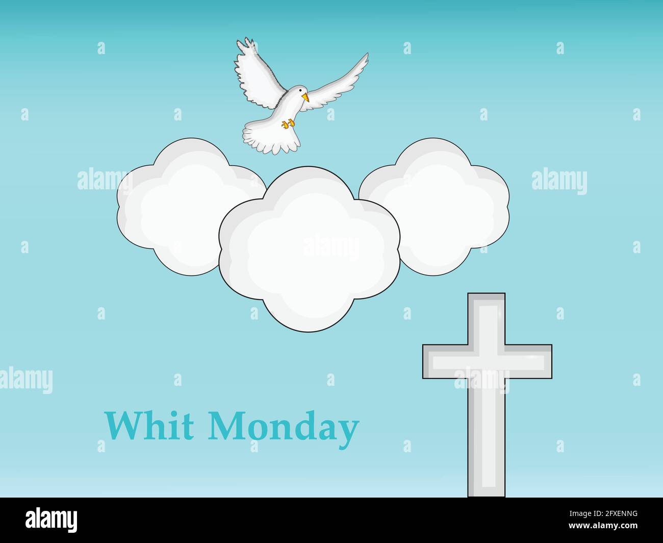 Pentecost monday Stock Vector Images - Alamy