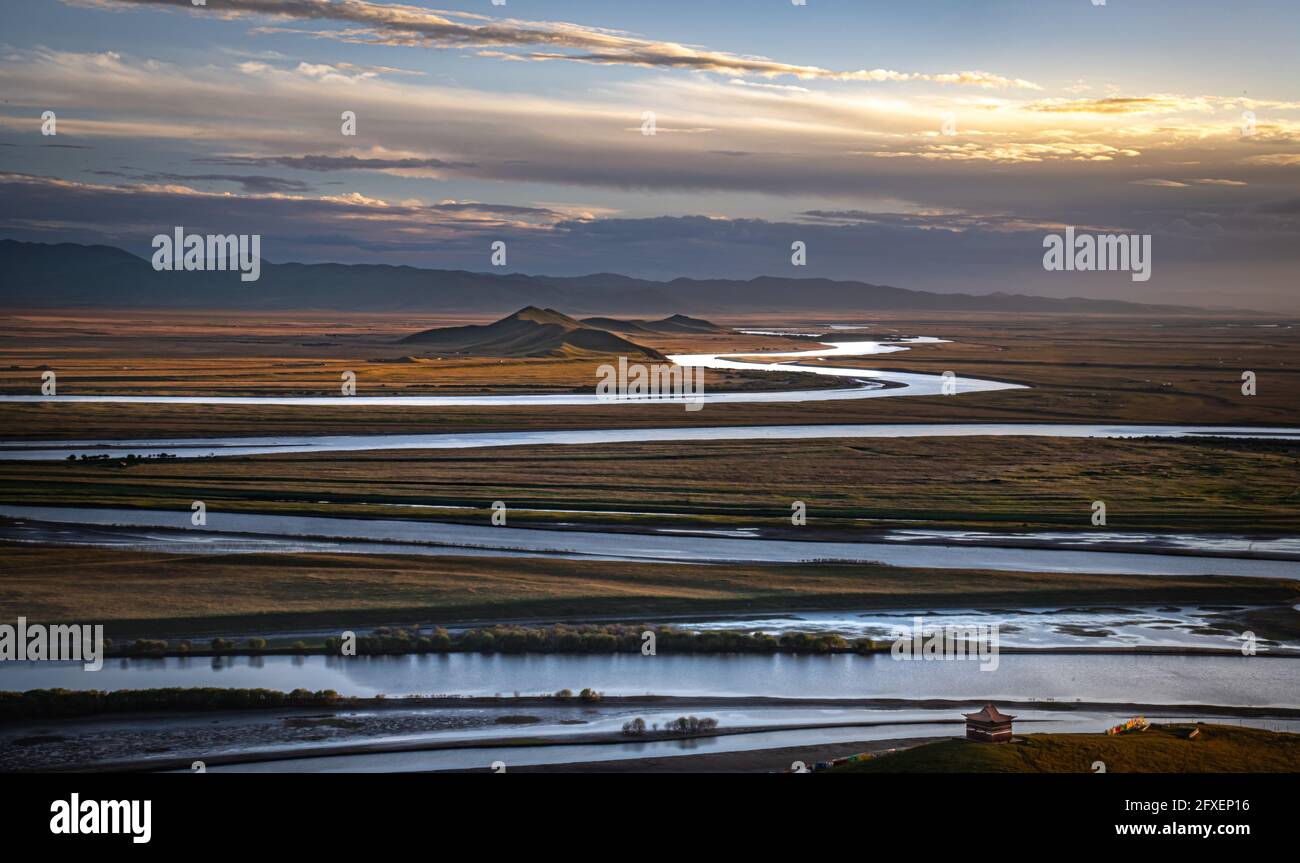 Zoige grasslands hi-res stock photography and images - Alamy