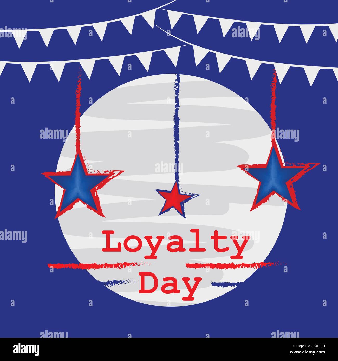 USA Loyalty Day background Stock Vector Image & Art - Alamy
