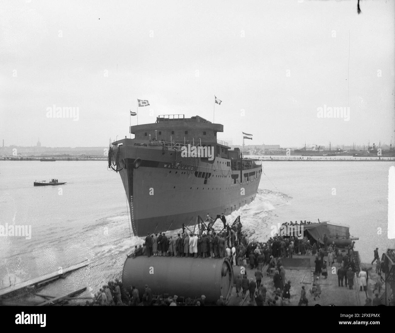 Launching waiwerang ndsm amsterdam hi-res stock photography and images ...