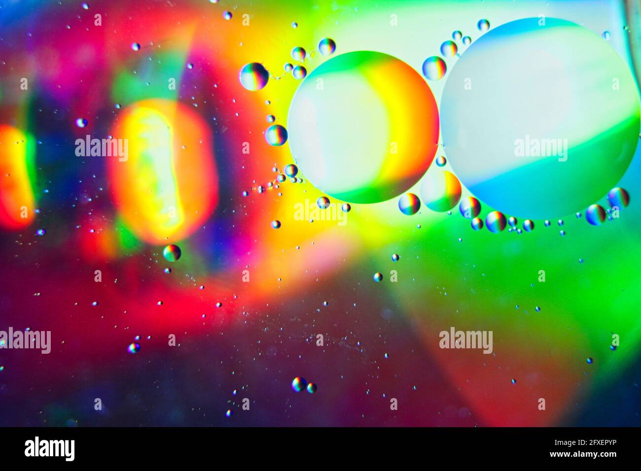 Different colours of bubble Stock Photo - Alamy
