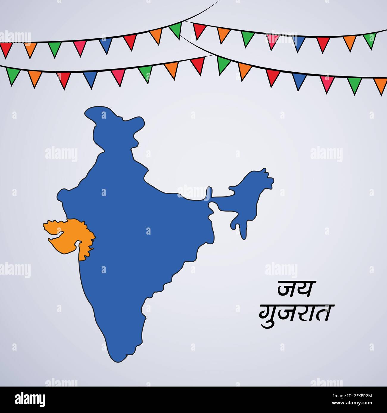 Gujarat Day background Stock Vector Image & Art - Alamy