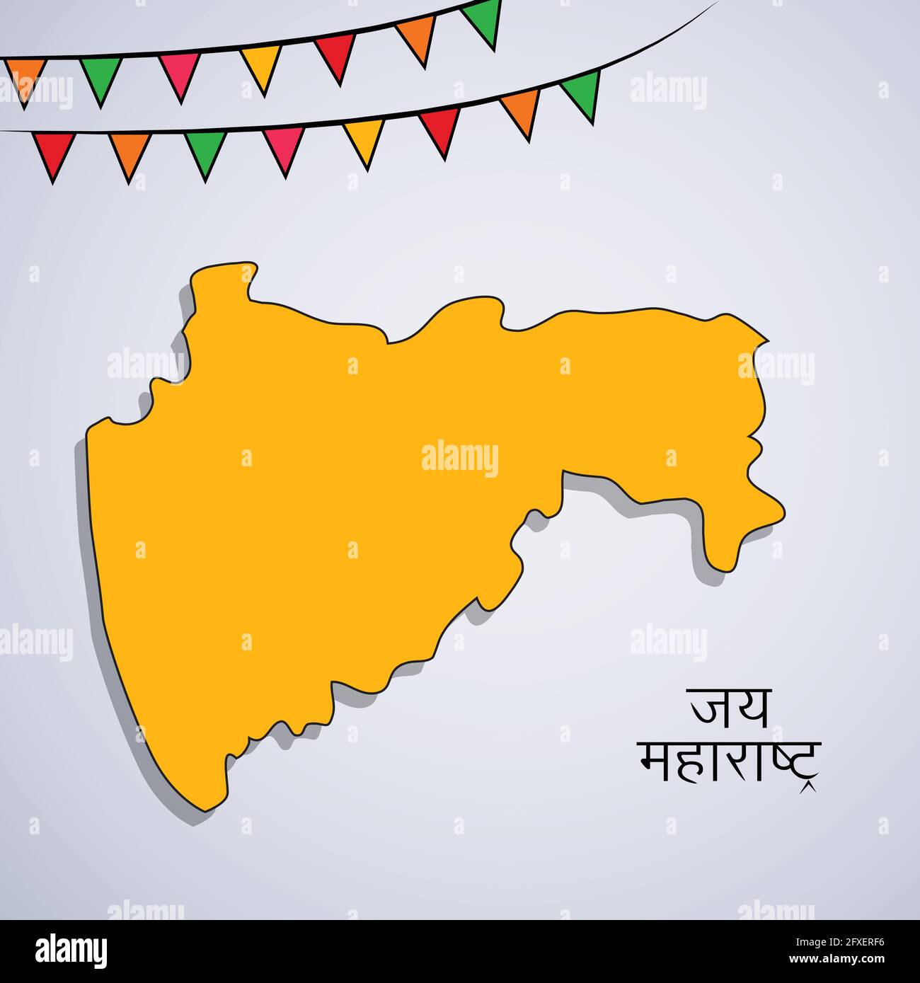 Maharashtra Day Background Stock Vector Image & Art - Alamy