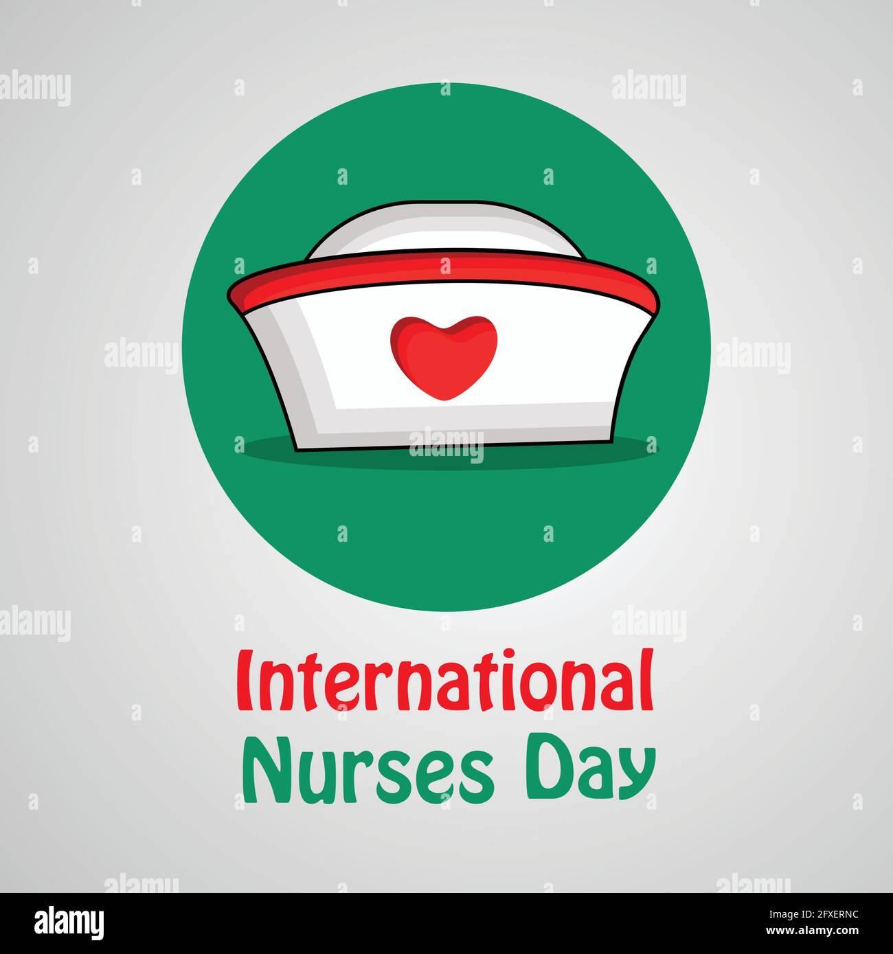 Nurses day wallpaper illustration hi-res stock photography and images ...