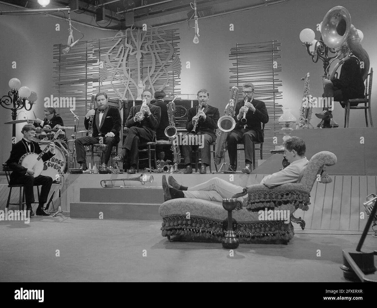 The Temperance Seven (1962 Stock Photo - Alamy