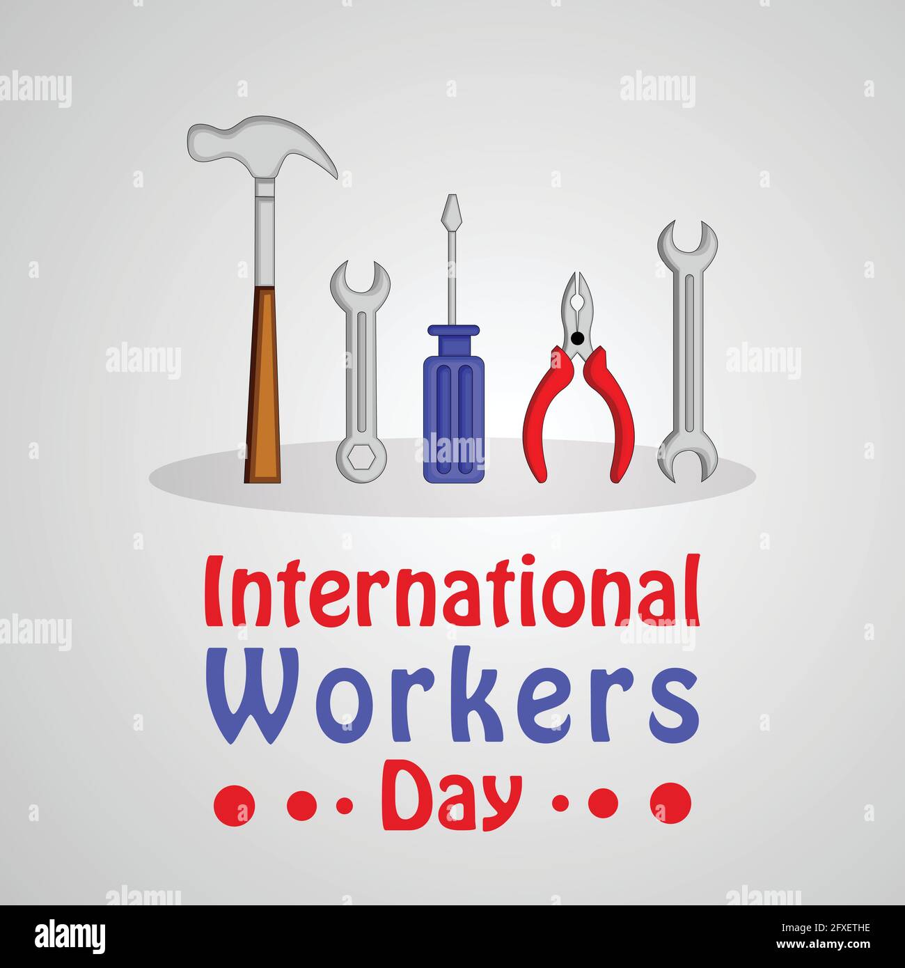 Worker's Day background Stock Vector Image & Art - Alamy