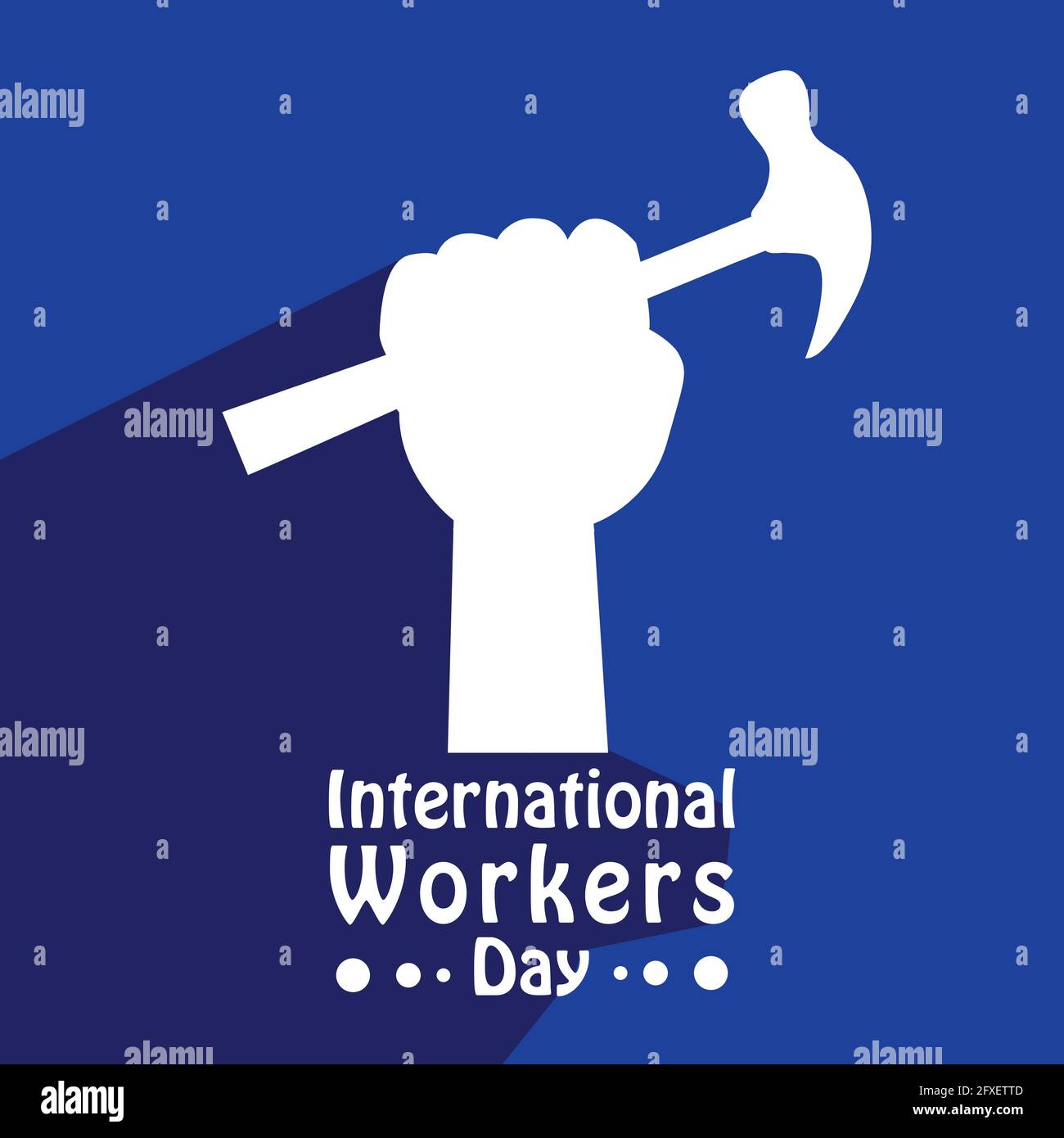 Worker's Day background Stock Vector Image & Art - Alamy