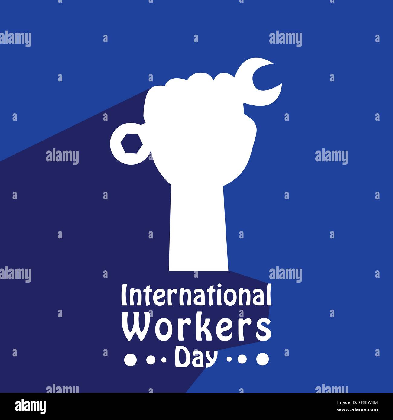 Worker's Day background Stock Vector Image & Art - Alamy