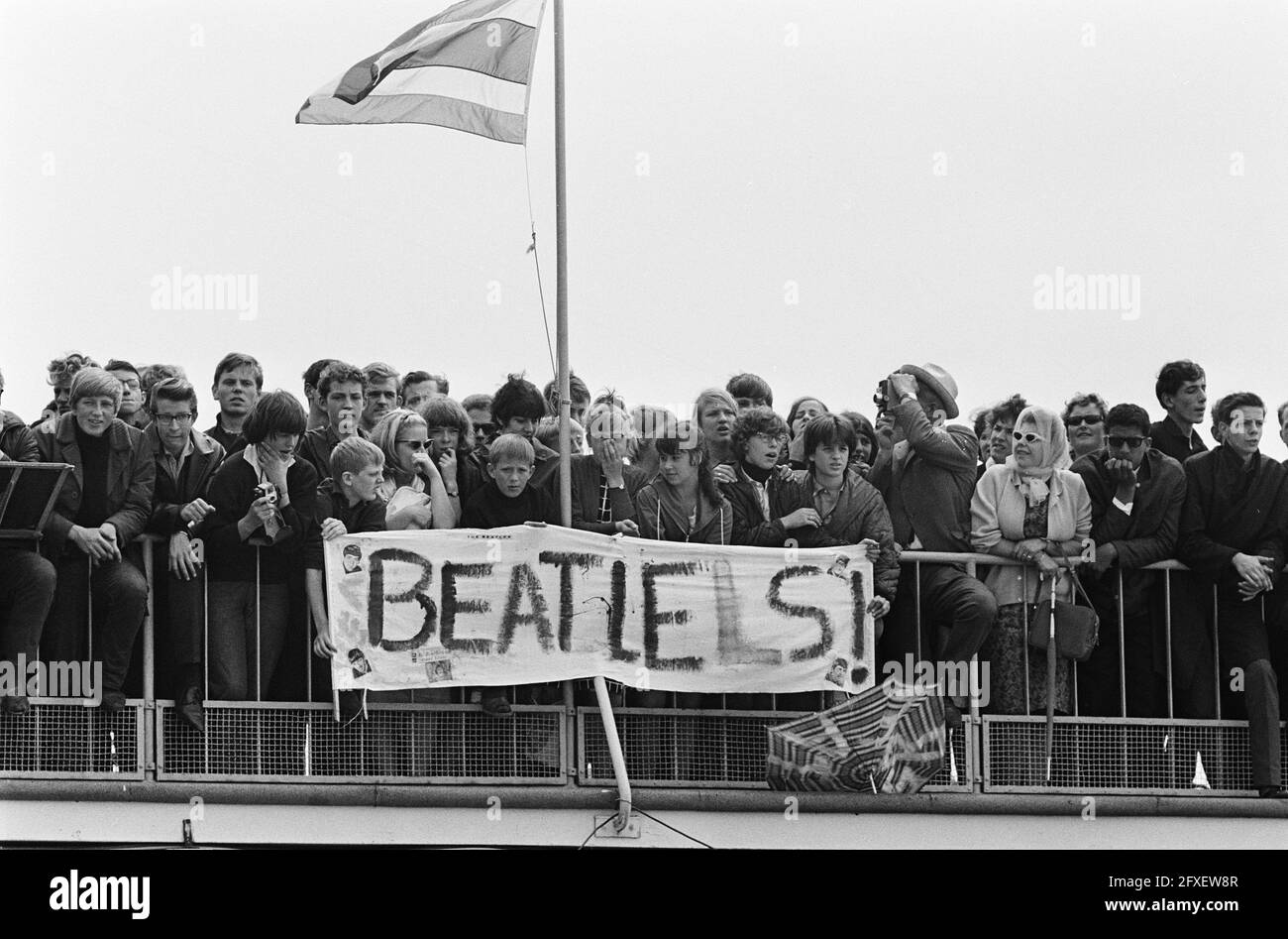 The beatles banner Black and White Stock Photos & Images - Alamy