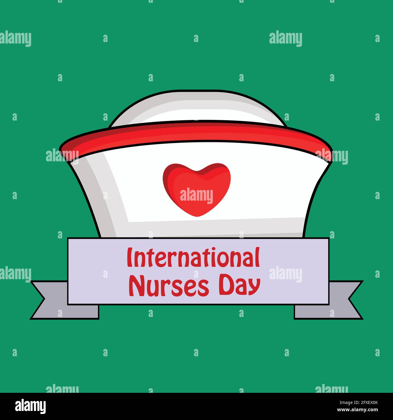 International nurses day background Stock Vector Image & Art - Alamy