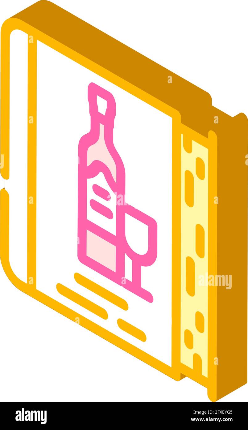 wine map isometric icon vector illustration Stock Vector Image & Art ...