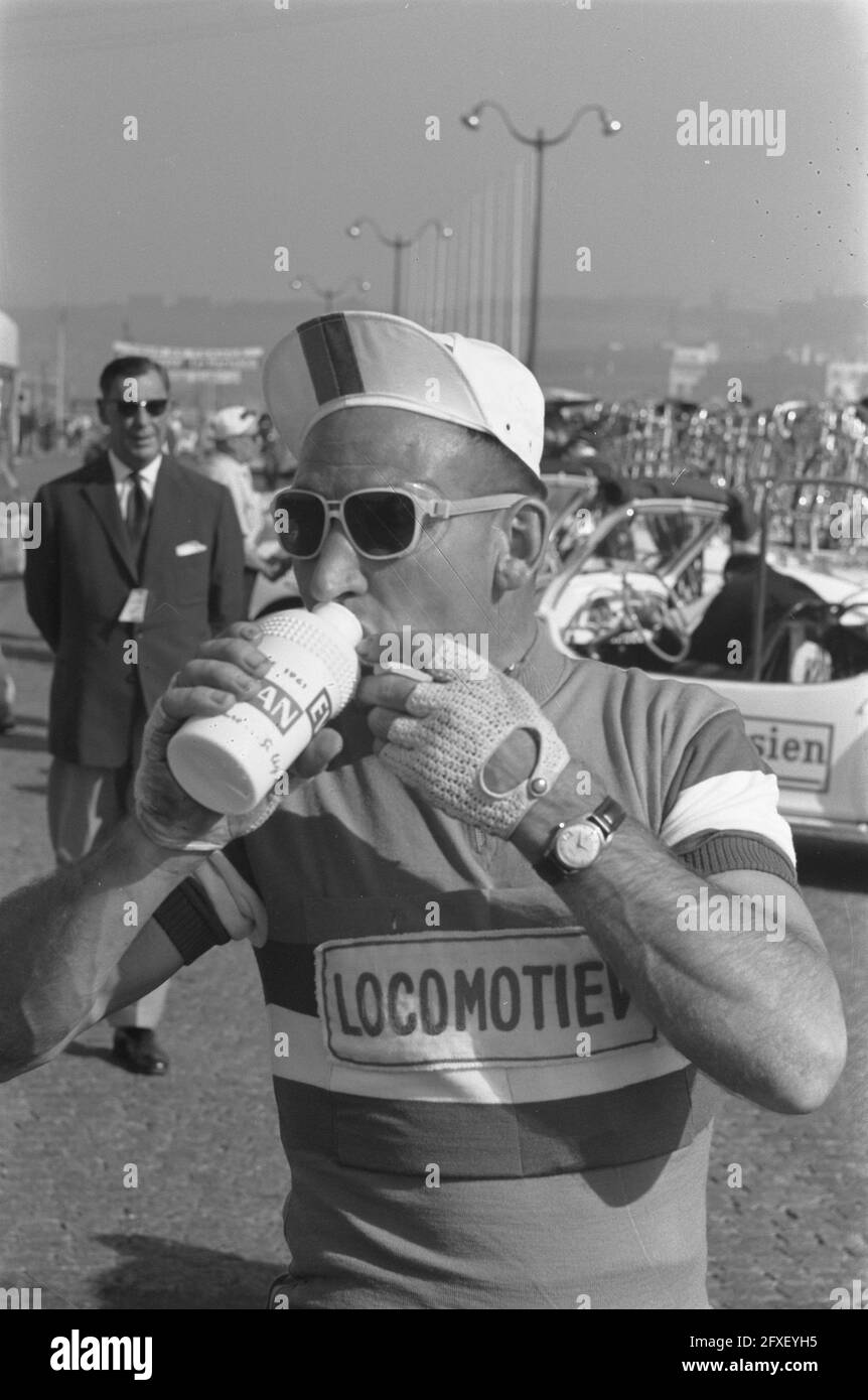 Tour de France 1961 . Wim van Est, 8 July 1961, The Netherlands, 20th ...
