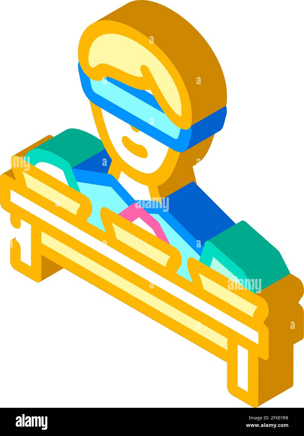 blind testing isometric icon vector illustration Stock Vector Image ...