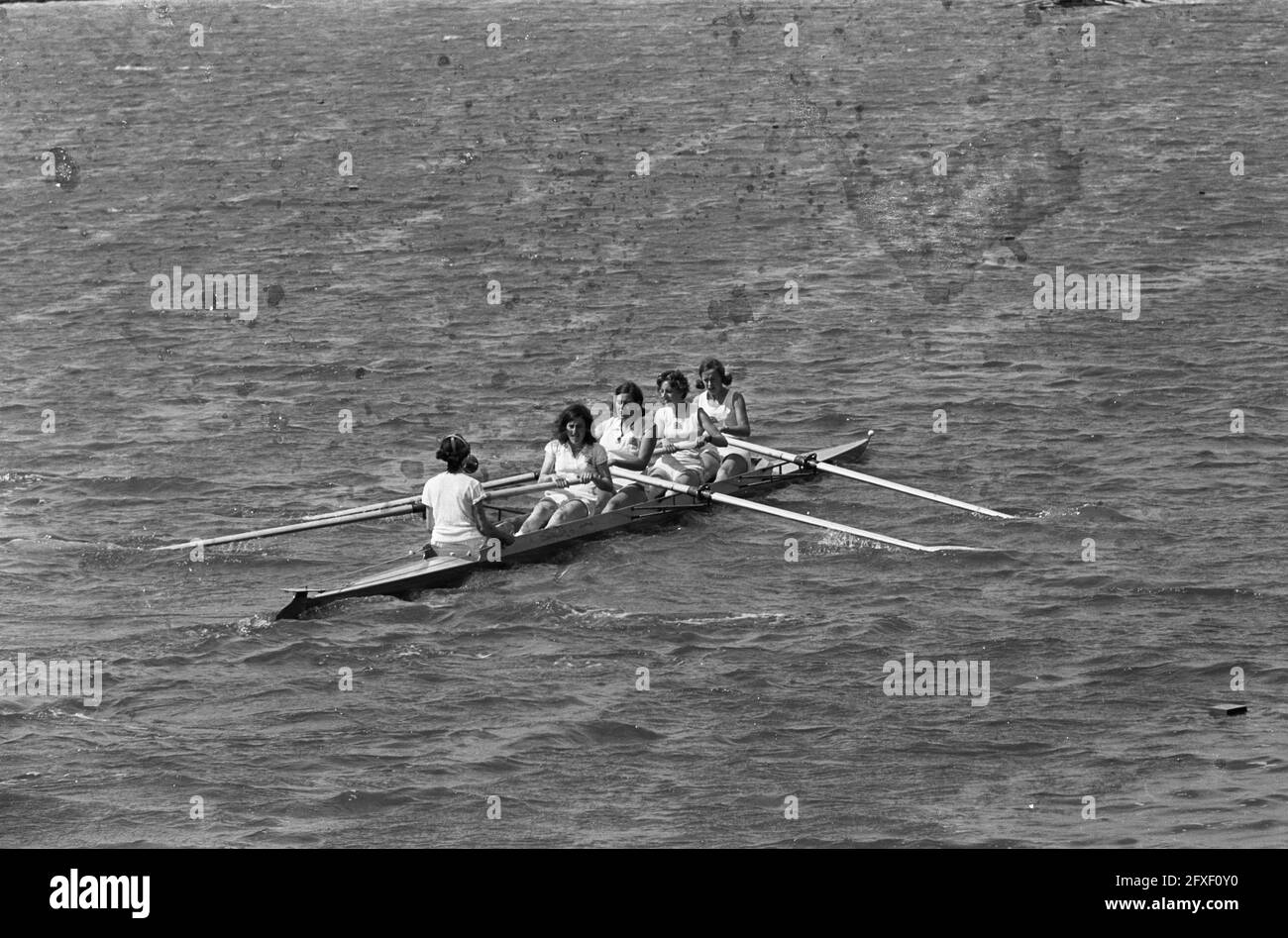 Training European Rowing Championships on the Bosbaan, Russian ...