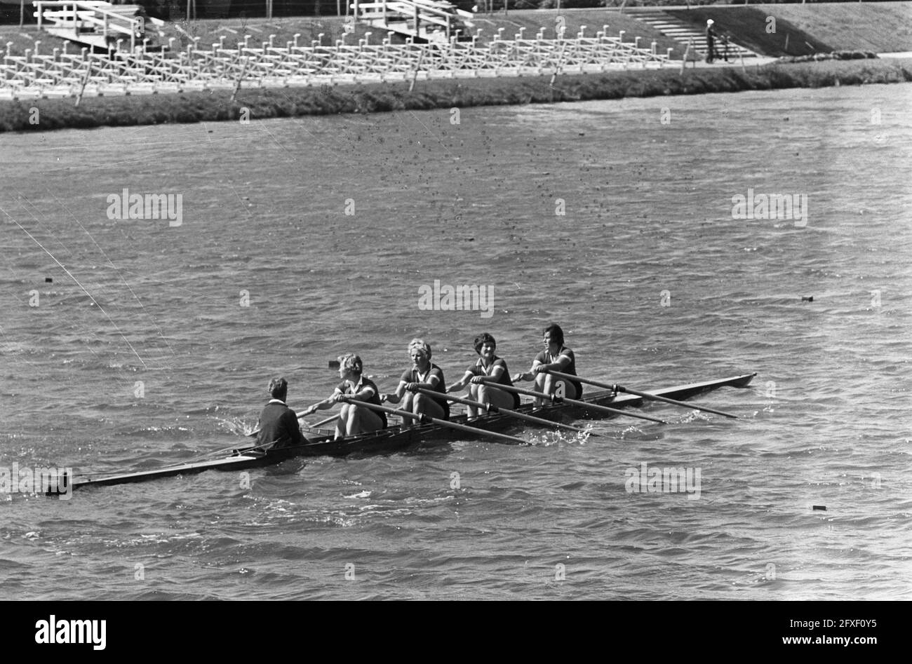 Training European Rowing Championships on the Bosbaan, the Russian ...