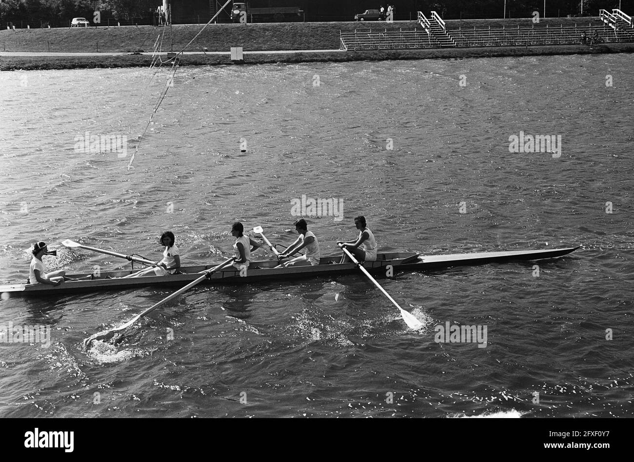 Training European Rowing Championships on the Bosbaan, Russian ...